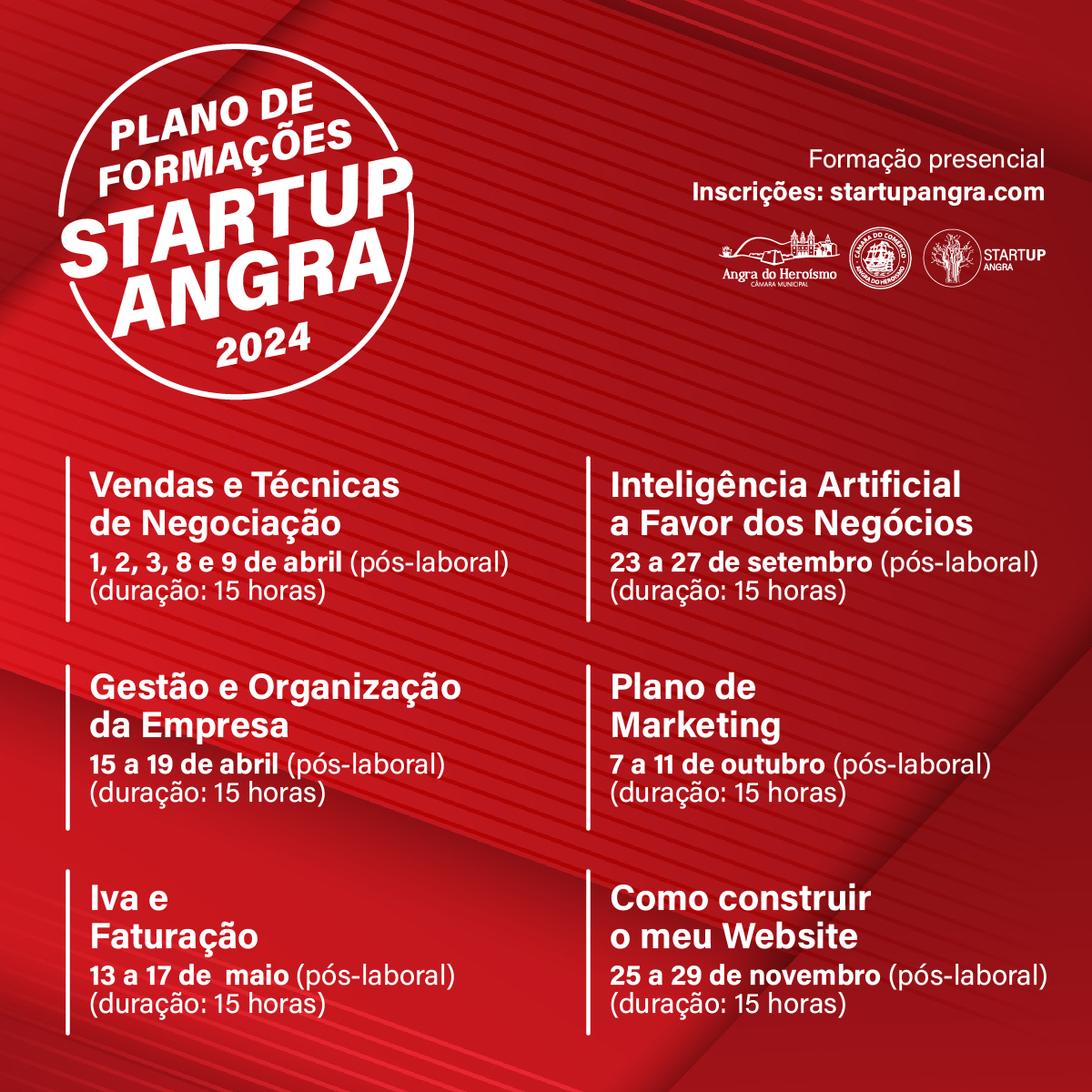 Plano de Formações StartUp Angra 2024 – StartUp Angra